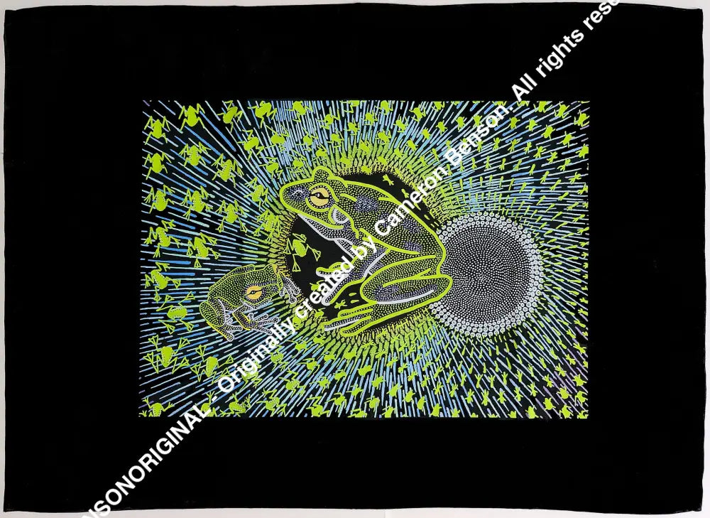 127 Green Tree Frog – ABensonOriginal